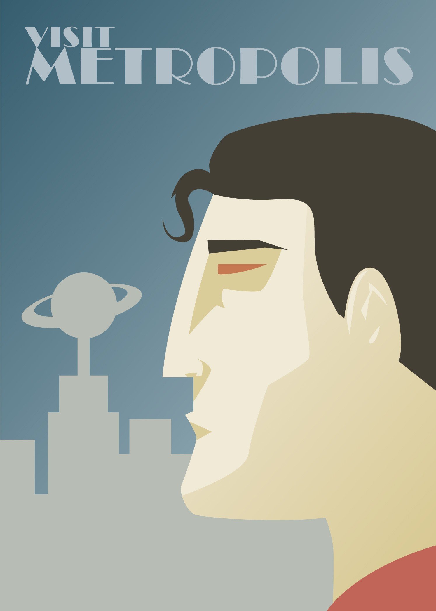 Hero Travel Posters by Dave Ault - Gessato