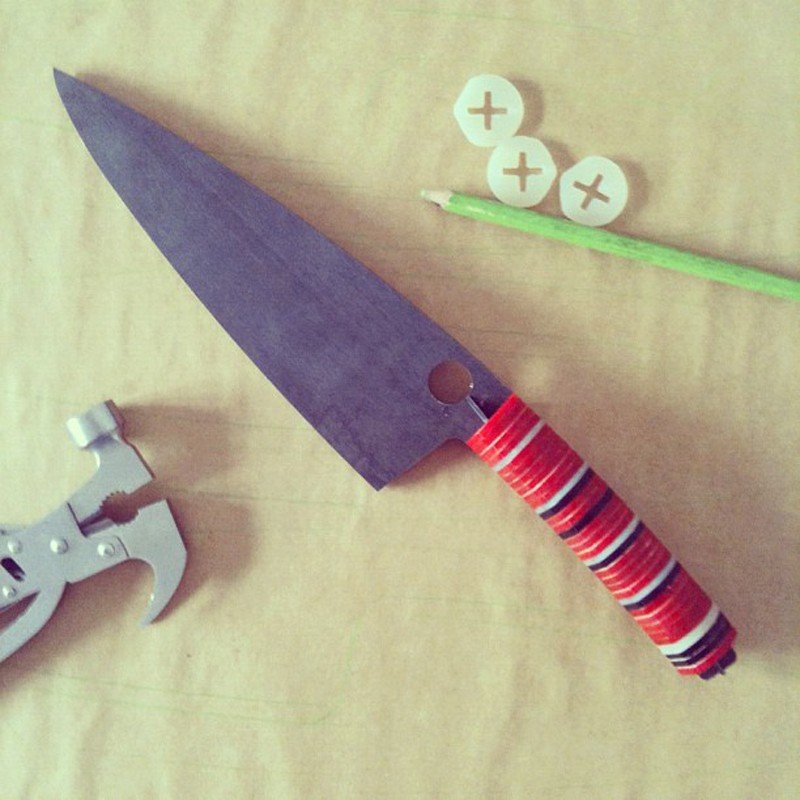 Florentine Kitchen Knives by Tomer Botner - Gessato