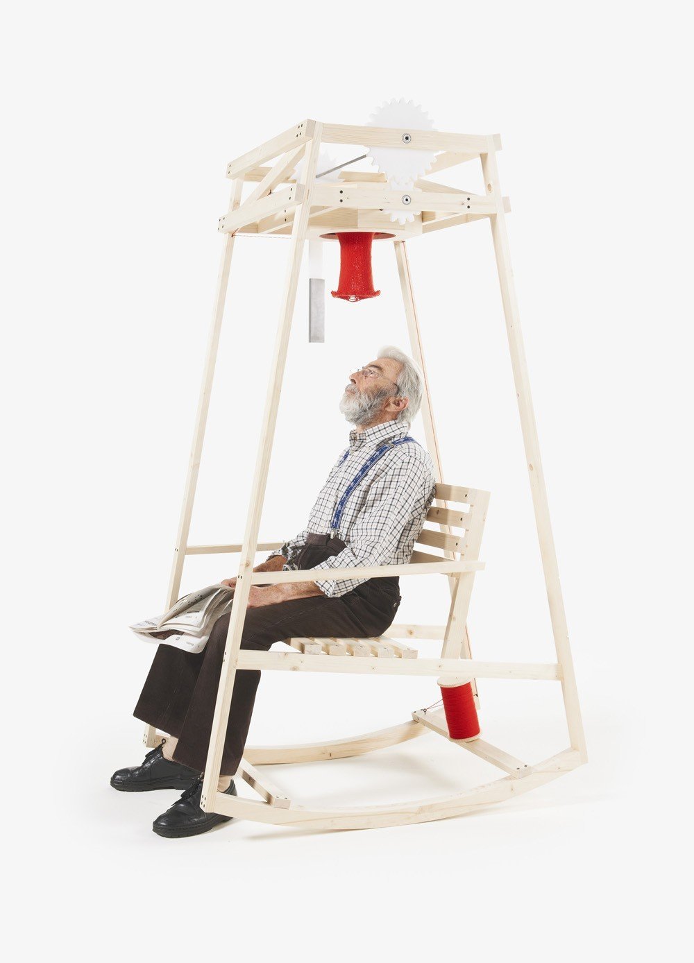 The Rocking-Knit, "Low-Tech Factory" by ECAL - Gessato
