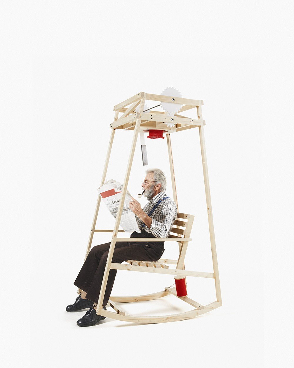 The Rocking-Knit, "Low-Tech Factory" by ECAL - Gessato