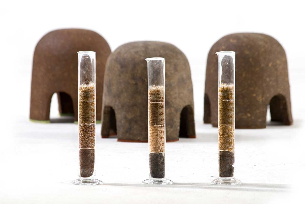 Terra Stools by Adital Ela - Gessato