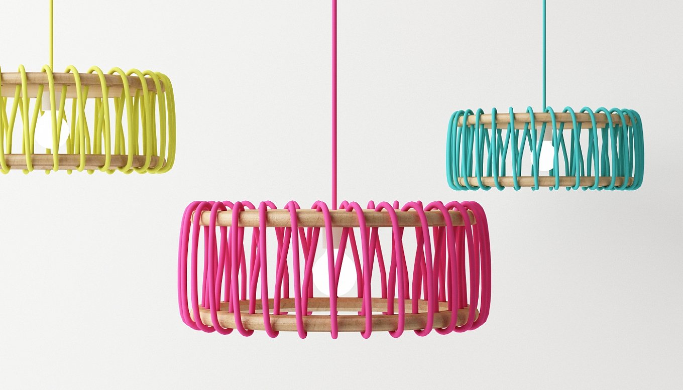 Macaroon Lamp by Silvia Cenal Idarreta - Gessato