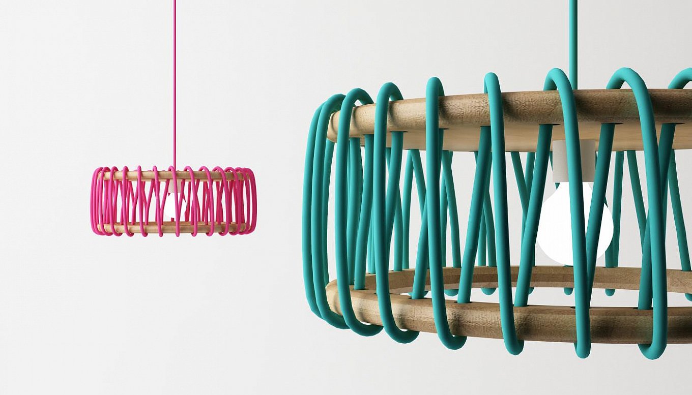 Macaroon Lamp by Silvia Cenal Idarreta - Gessato