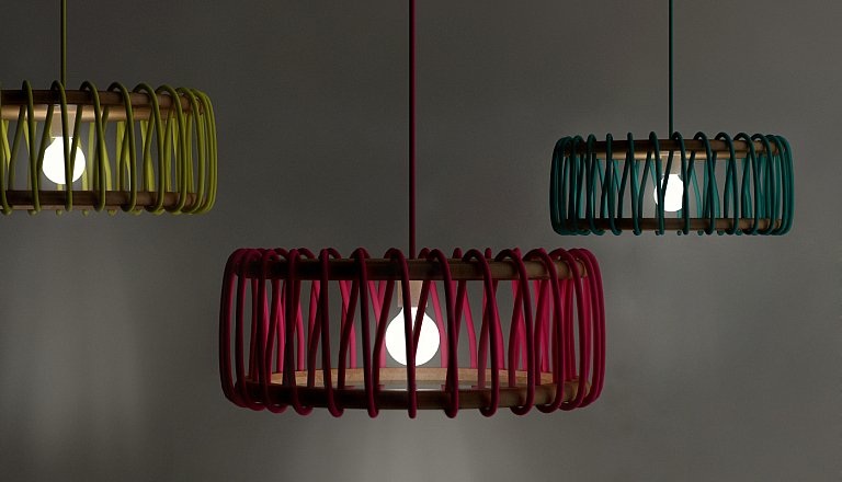 Macaroon Lamp by Silvia Cenal Idarreta - Gessato