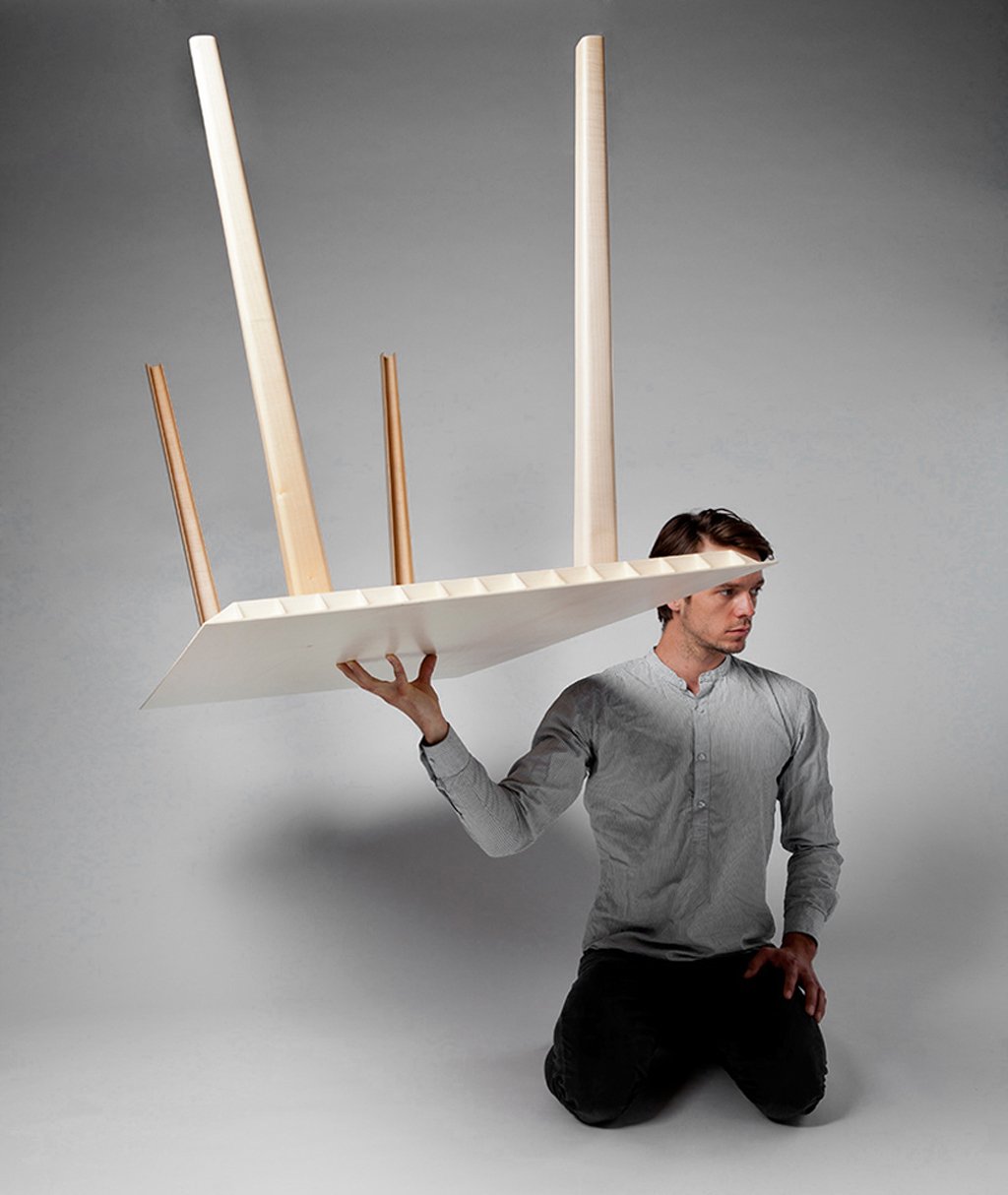 The World’s Lightest Wooden Table - Gessato