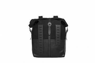 Minimalist All-Black Biker’s Backpack - Gessato
