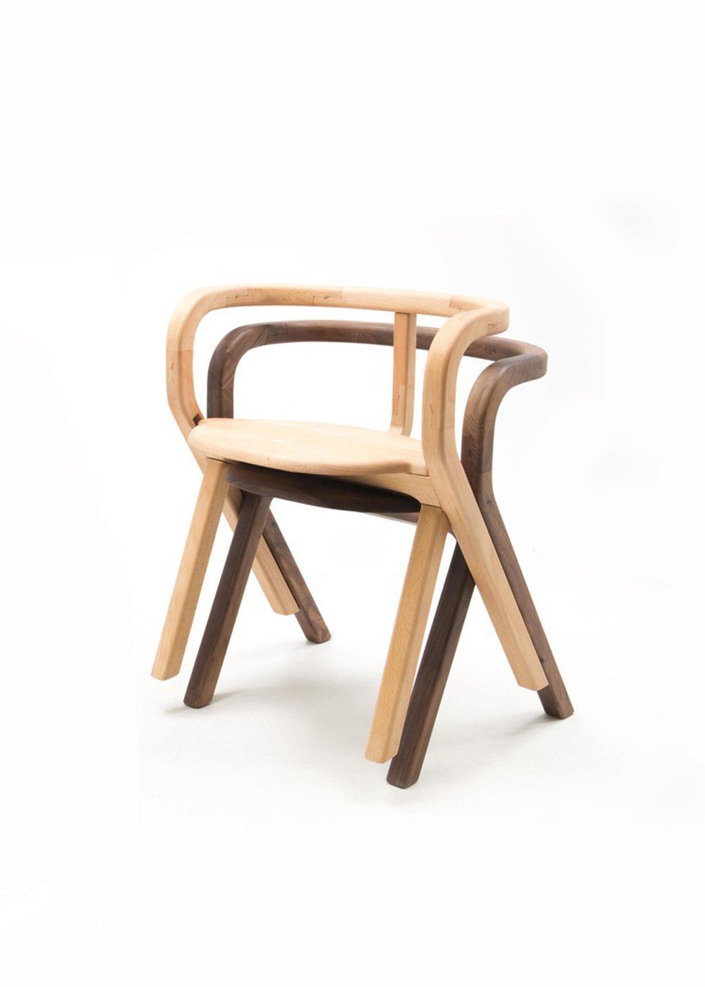 Hardwood Sumo Chair by Benwu Studio - Gessato