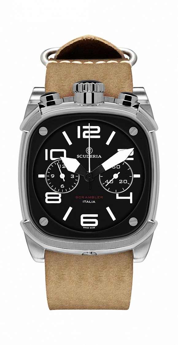 Motorcycle-Inspired Chronographs by CT Scuderia - Gessato