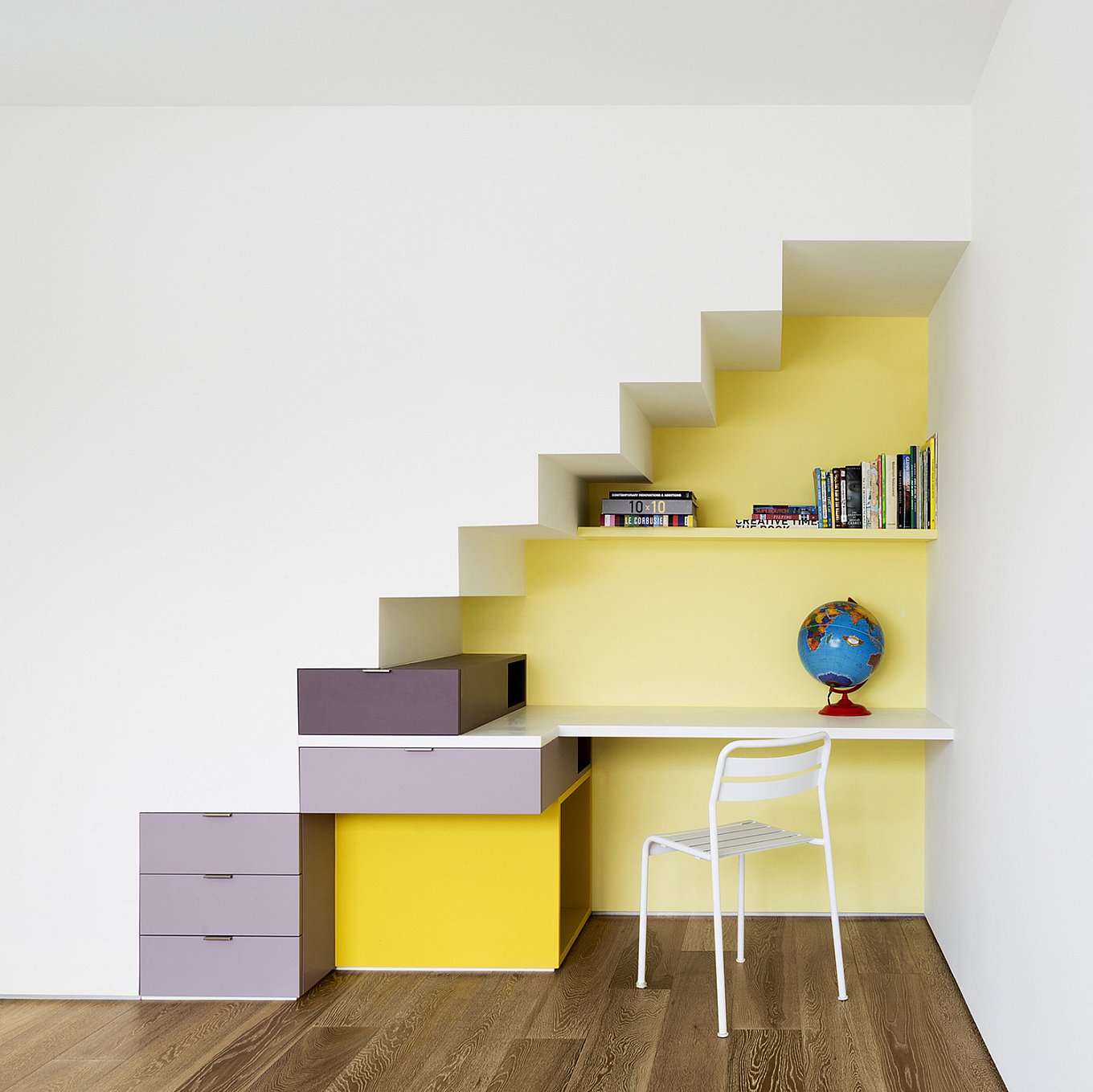 Colorful Extended Family Home in Queens - Gessato
