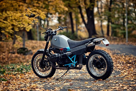 Custom Built BMW R1200S Scrambler - Gessato