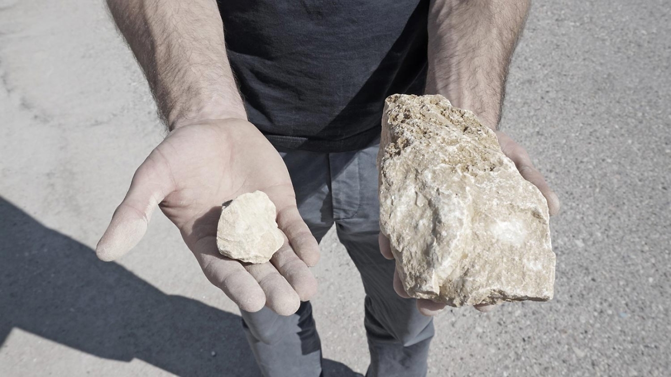 Marmoreal: Marble Composite by Max Lamb and Dzek - Gessato