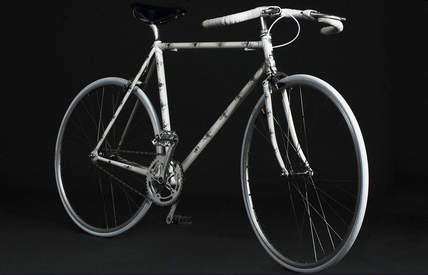 ORCellana Custom Bike Inspired by Porcelain - Gessato