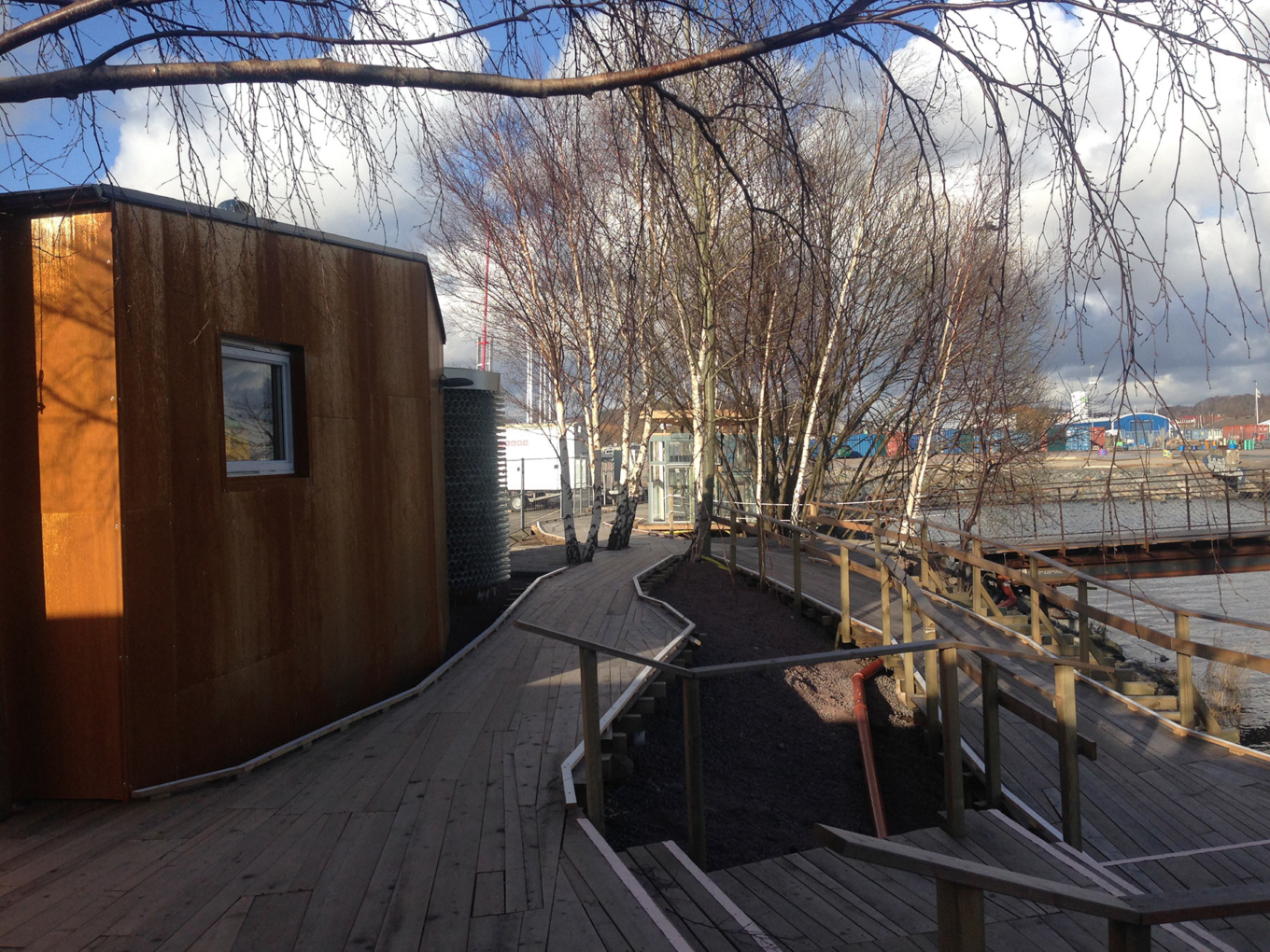 The Public Sauna on the Docks in Gothenburg, Sweden - Gessato