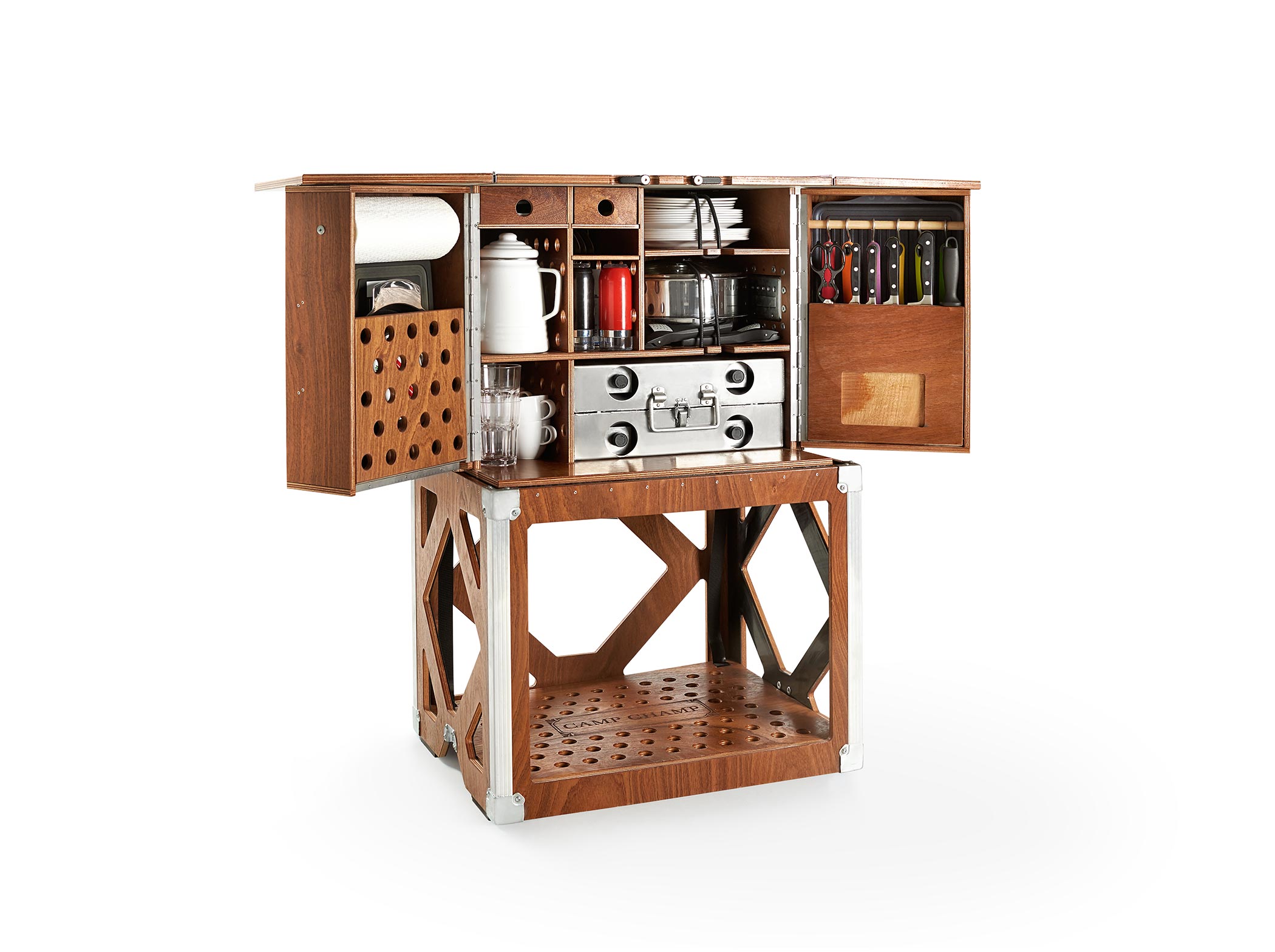 Camp Champ, Portable Camping Kitchen - Gessato