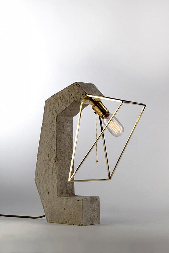 Inside Out Table Lamp by Daevas Design - Gessato