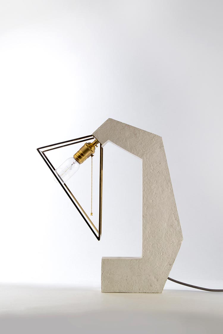 Inside Out Table Lamp by Daevas Design - Gessato