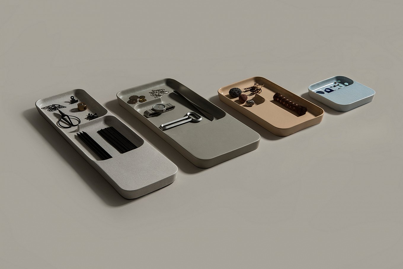 Hi Tech Trays for the Modern Home - Gessato