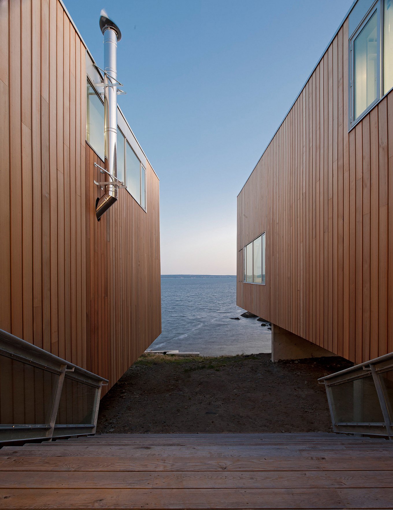 The Two Hulls House in Nova Scotia, Canada - Gessato