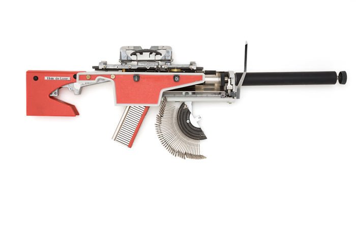 Typewriter Guns By Éric Nado - Gessato