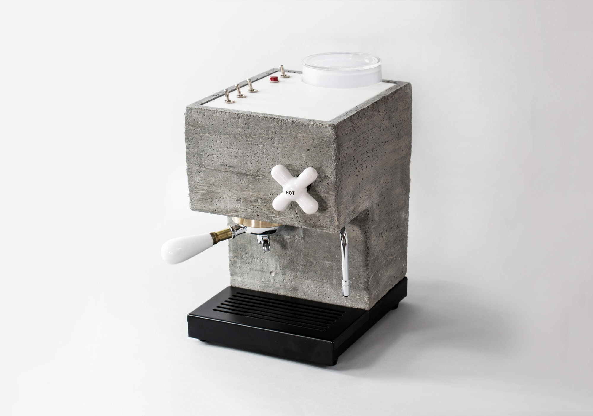 The AnZa Concrete Coffee Machine