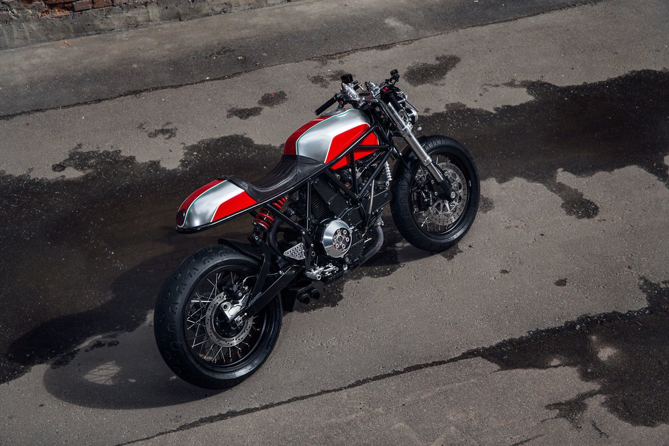 Custom Ducati 900 SS Motorcycle By Birdie Customs - Gessato
