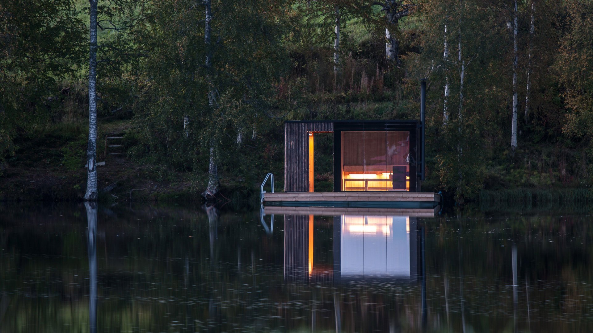 A Floating Sauna In Sweden - Gessato
