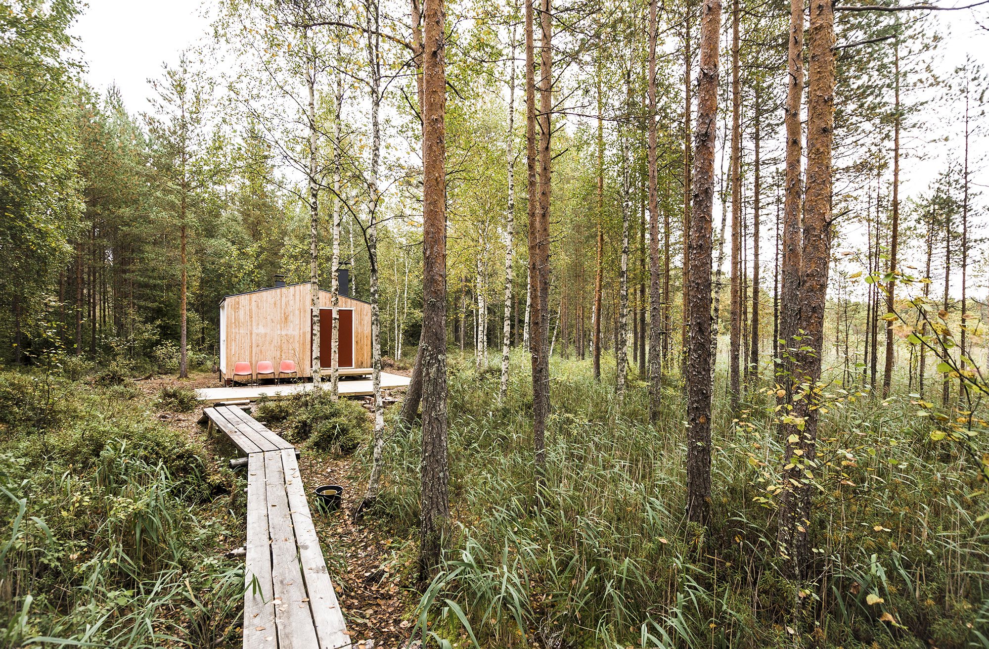 A Modular, Compact Wooden Cabin In Finland - Gessato