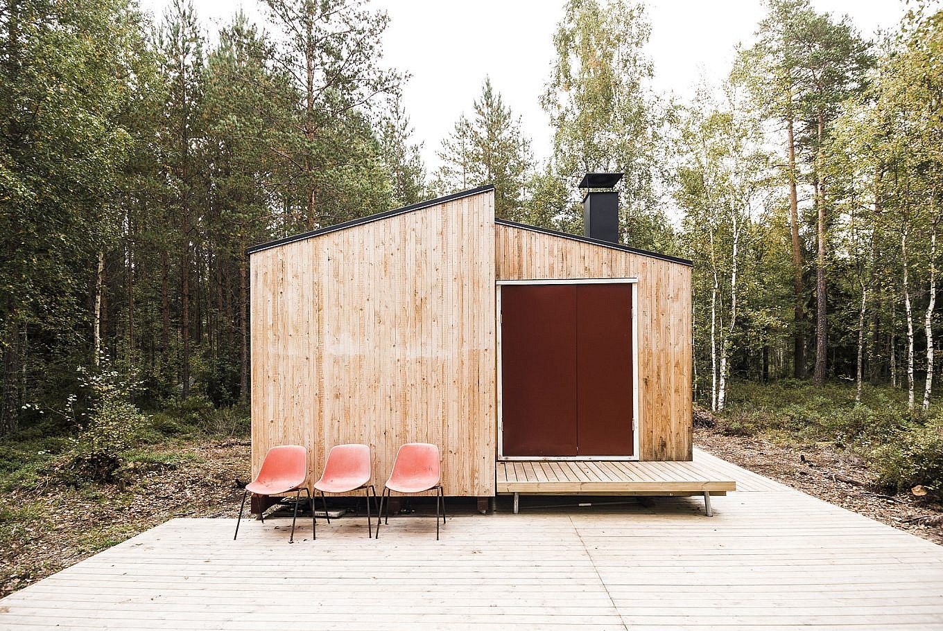 A Modular, Compact Wooden Cabin In Finland - Gessato