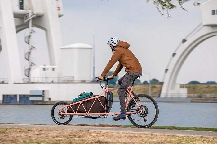 The Elian E-drive Cargo Bike - Gessato