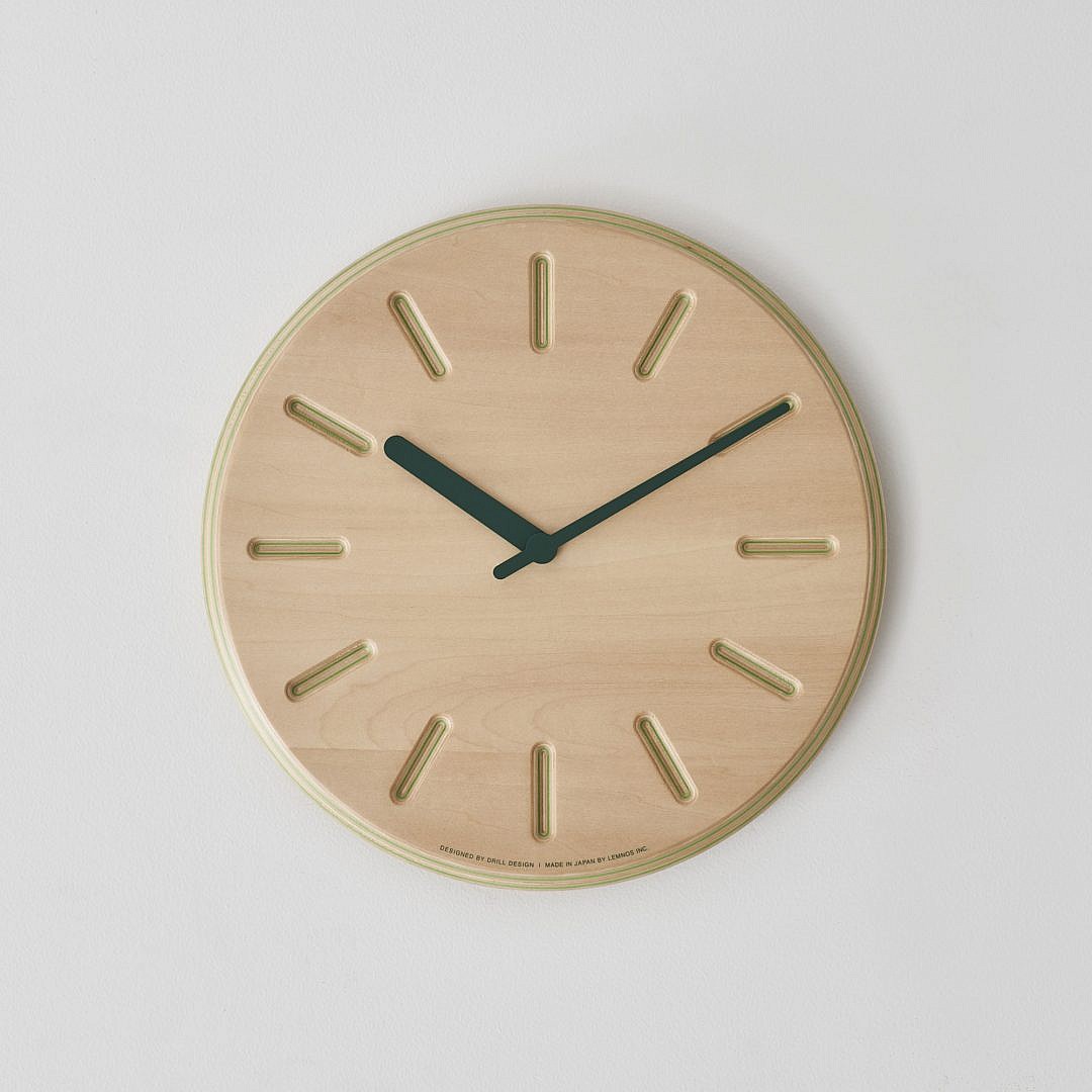 The Lemnos Paper-Wood Clocks - Gessato