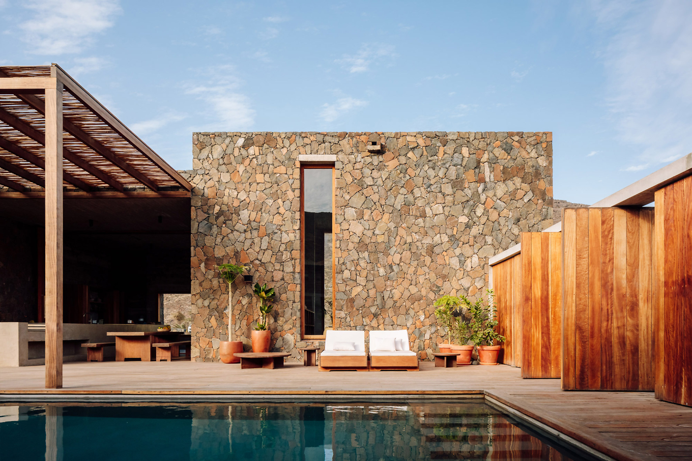 Contemporary Stone Villas Built Among the Hills of Cape Verde - Gessato