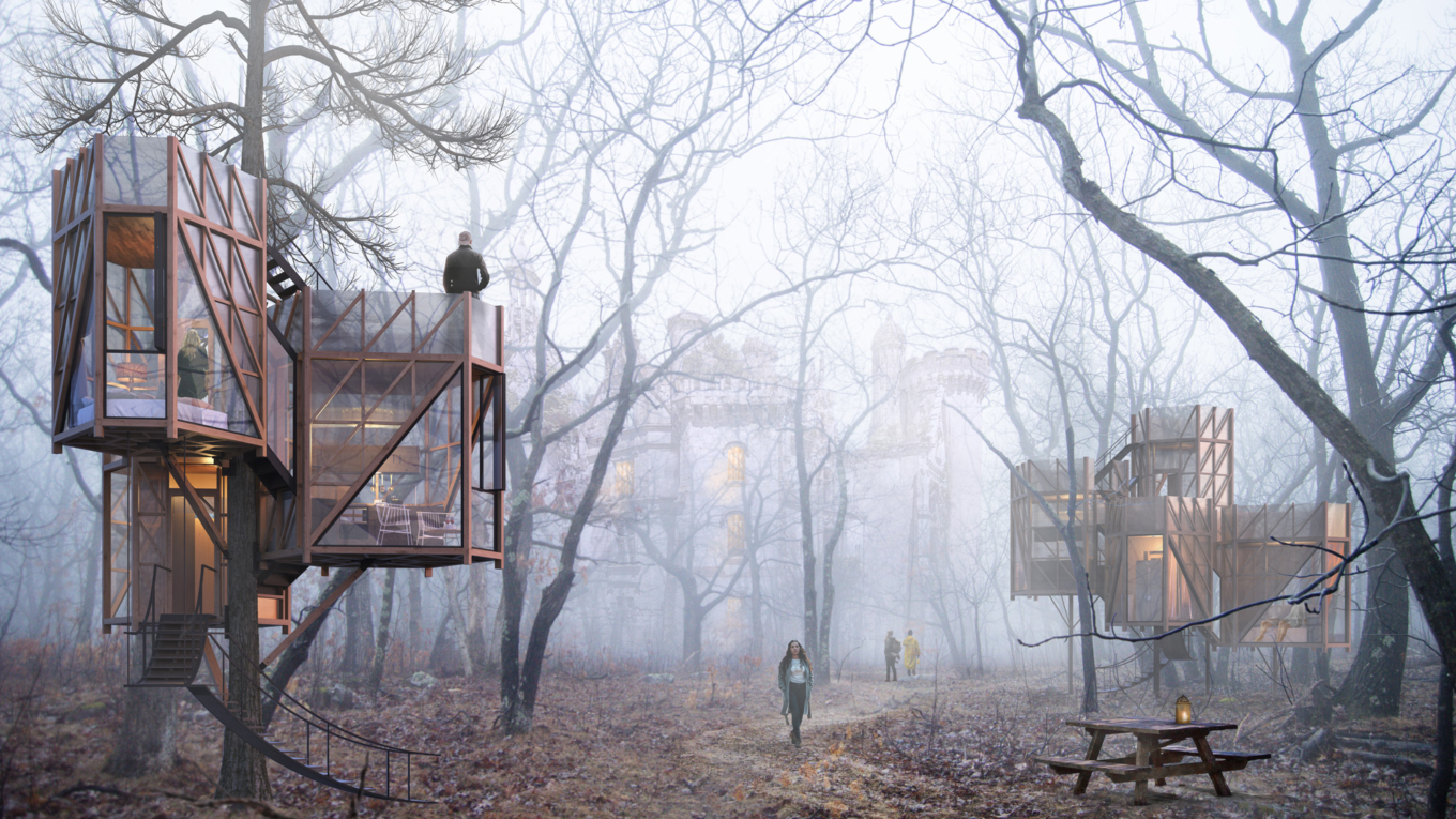 The Enchanted Nest Tree House Modules Concept - Gessato