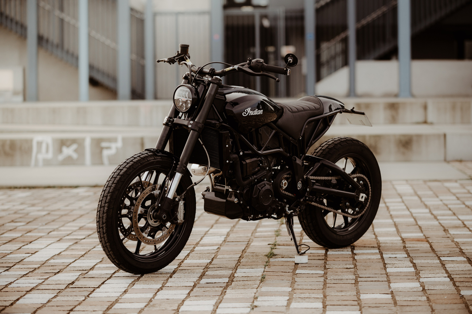 The Custom Indian FTR 1200 “20.2" Bike - Gessato