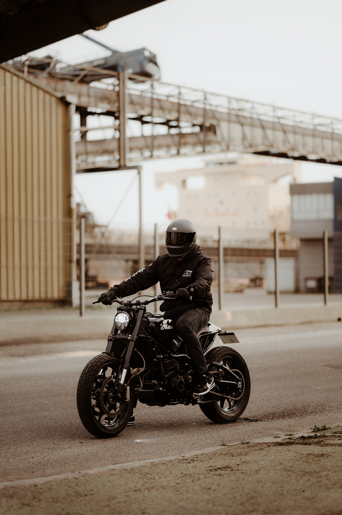 The Custom Indian FTR 1200 “20.2" Bike - Gessato