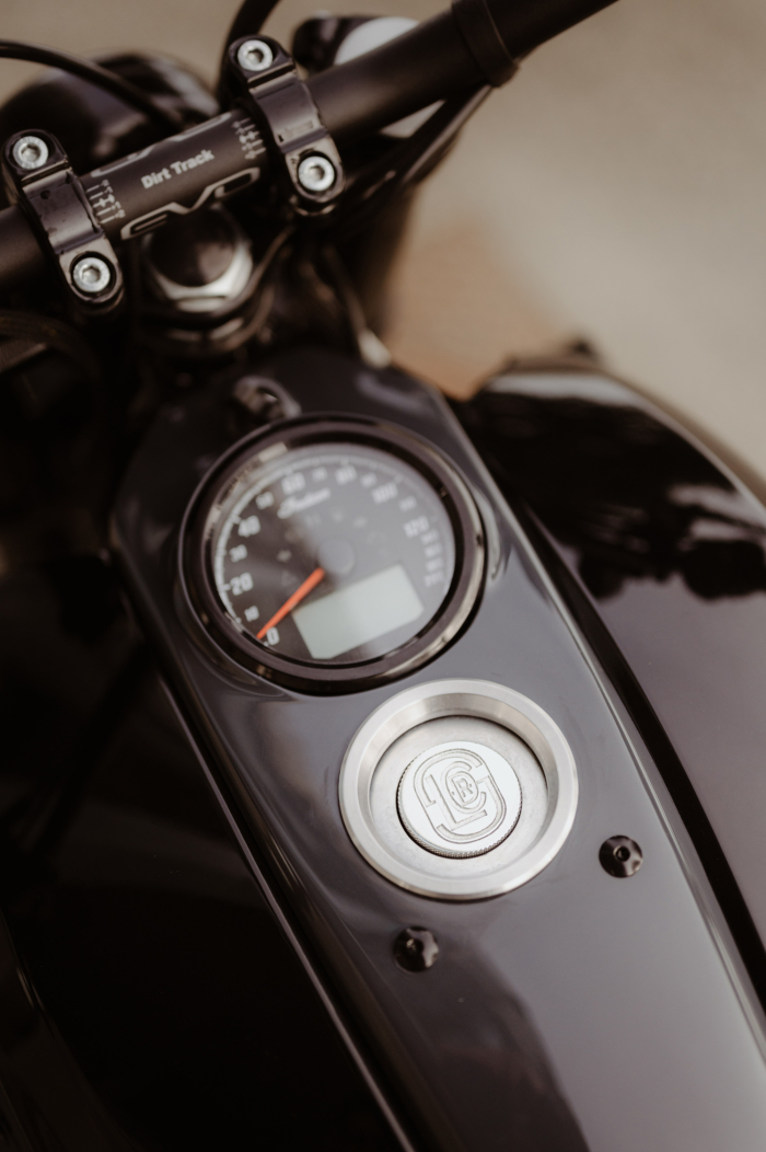 The Custom Indian FTR 1200 “20.2" Bike - Gessato