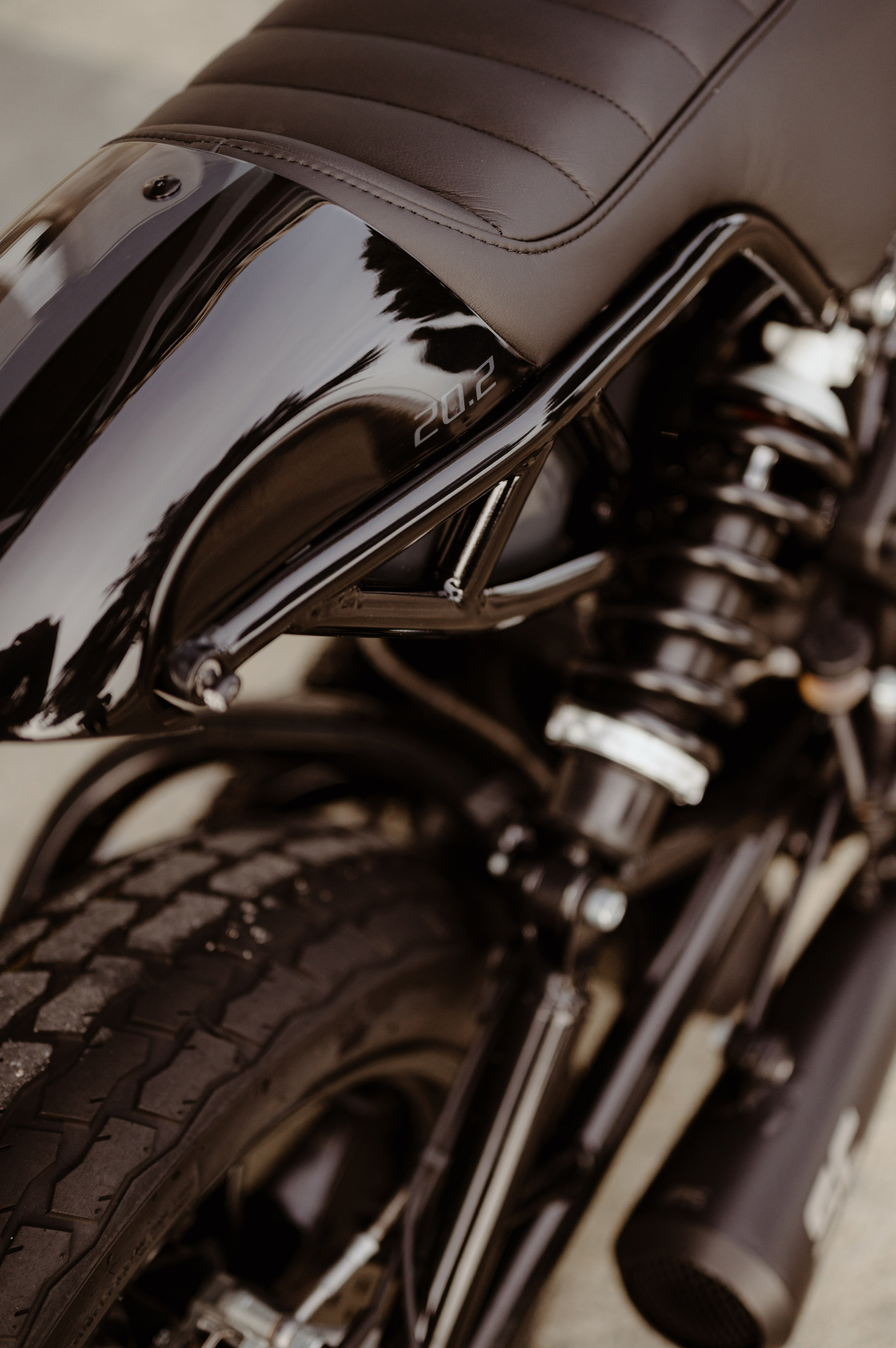 The Custom Indian FTR 1200 “20.2" Bike - Gessato