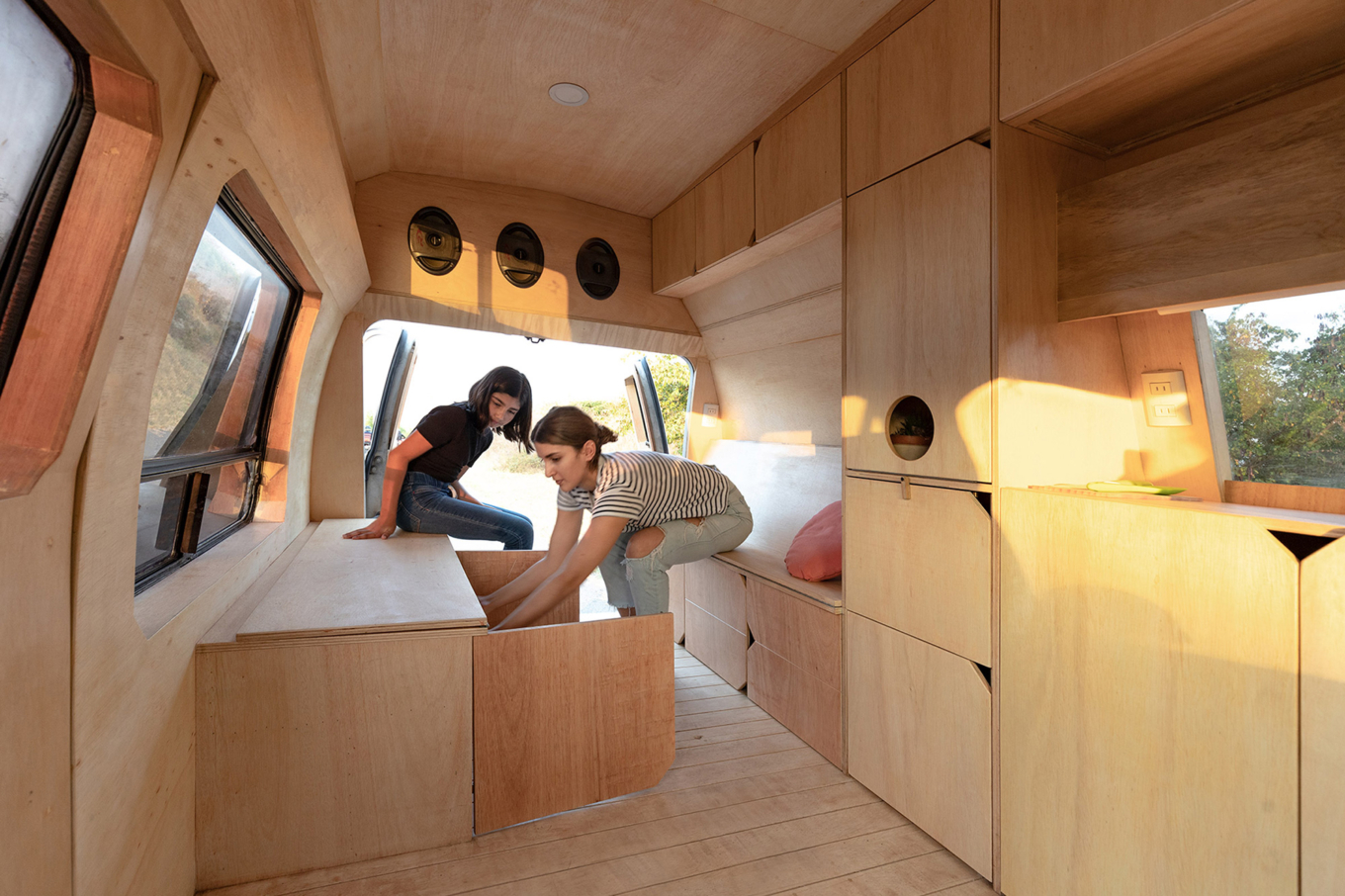 The Dodo Van, A Minimalist Chevy Van Conversion - Gessato