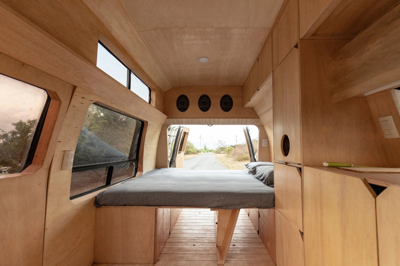 The Dodo Van, A Minimalist Chevy Van Conversion - Gessato
