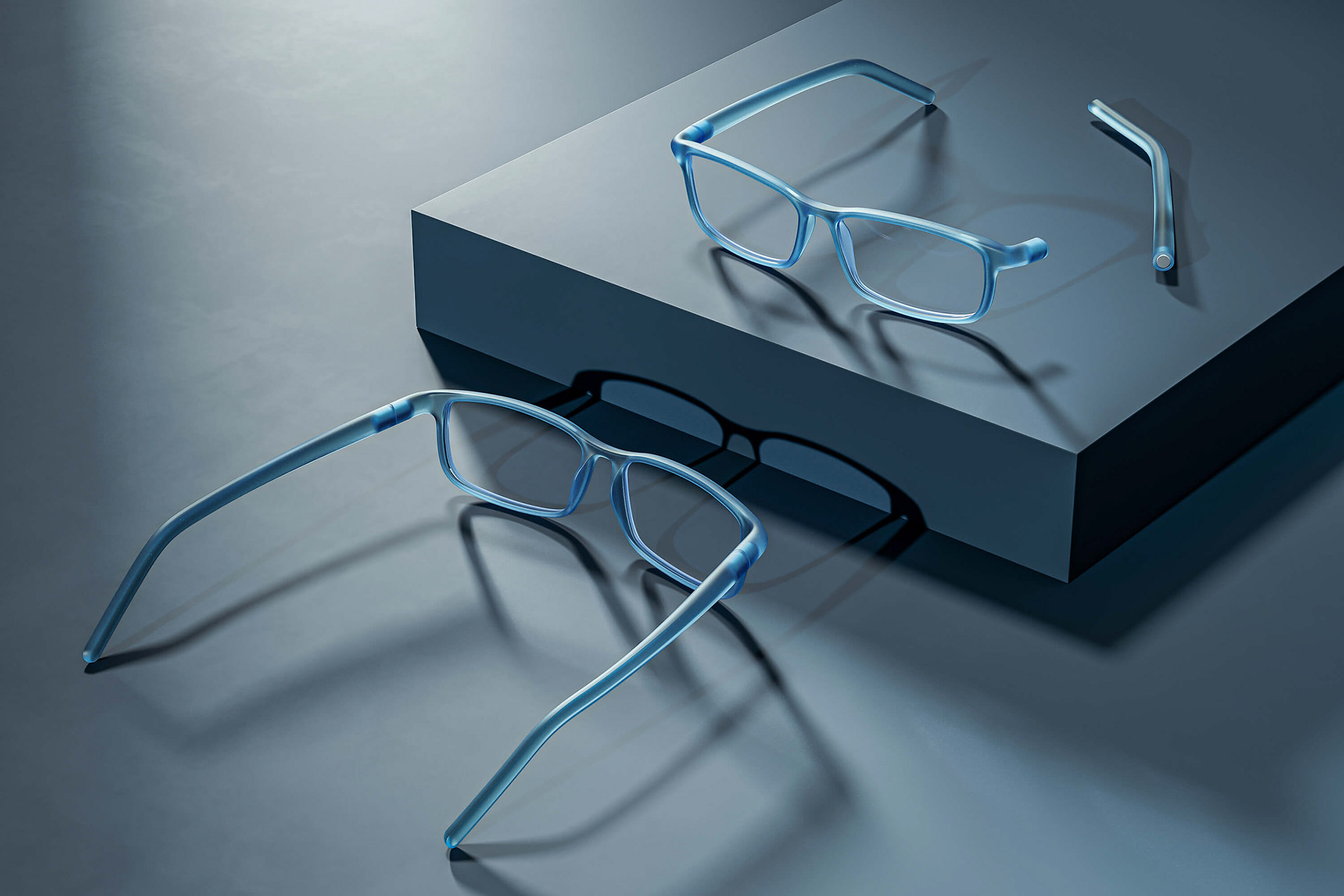 The MagLeg Magnetic Modular Glasses - Gessato