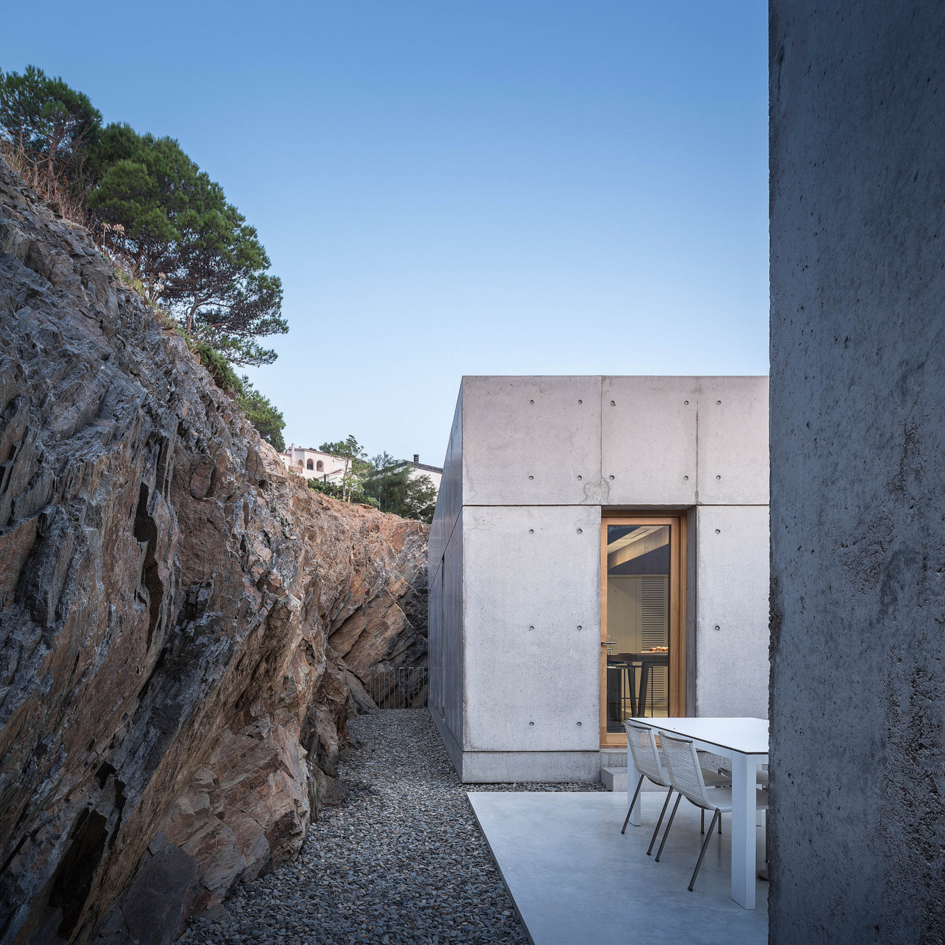 A Concrete House in a Coastal Landscape in Spain - Gessato