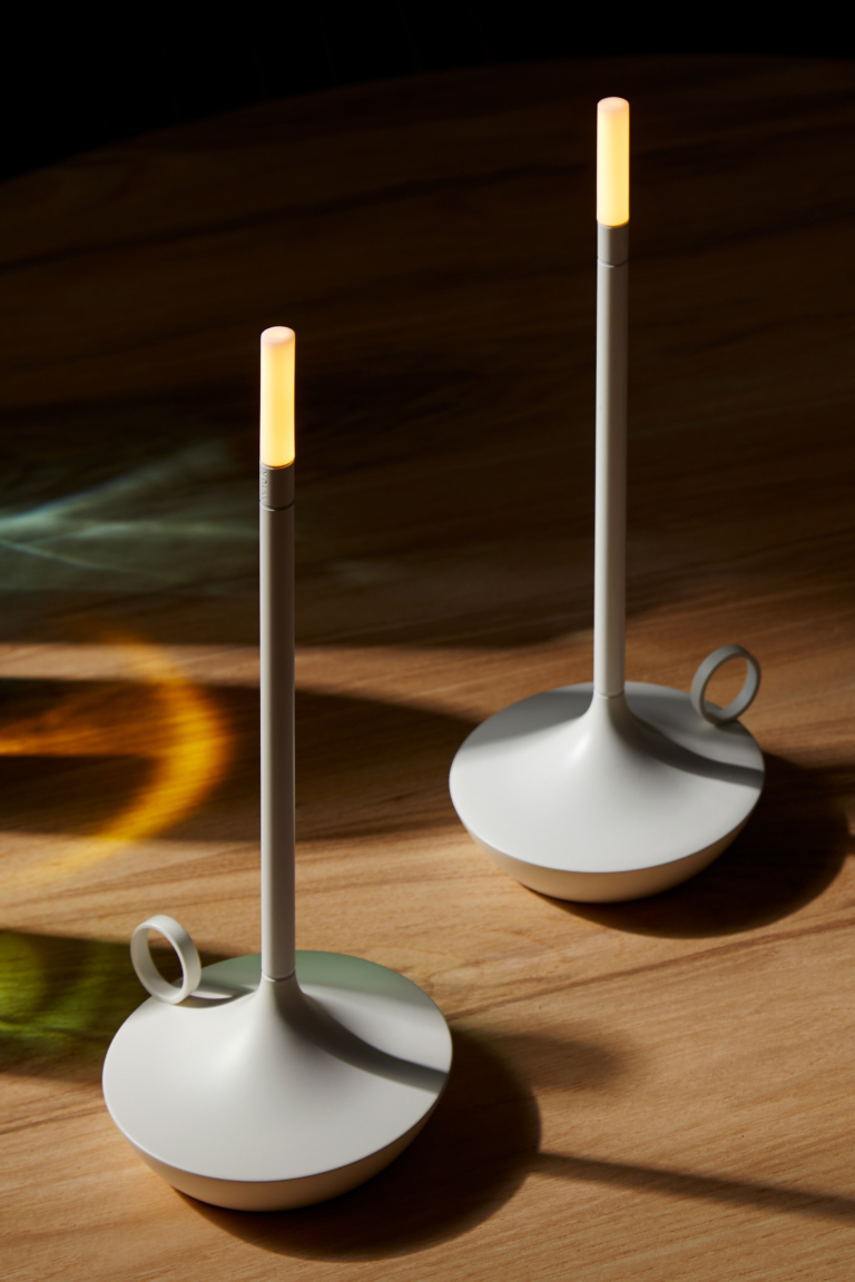 The Wick Lamp, New Colors That Enhance the Minimal Design - Gessato