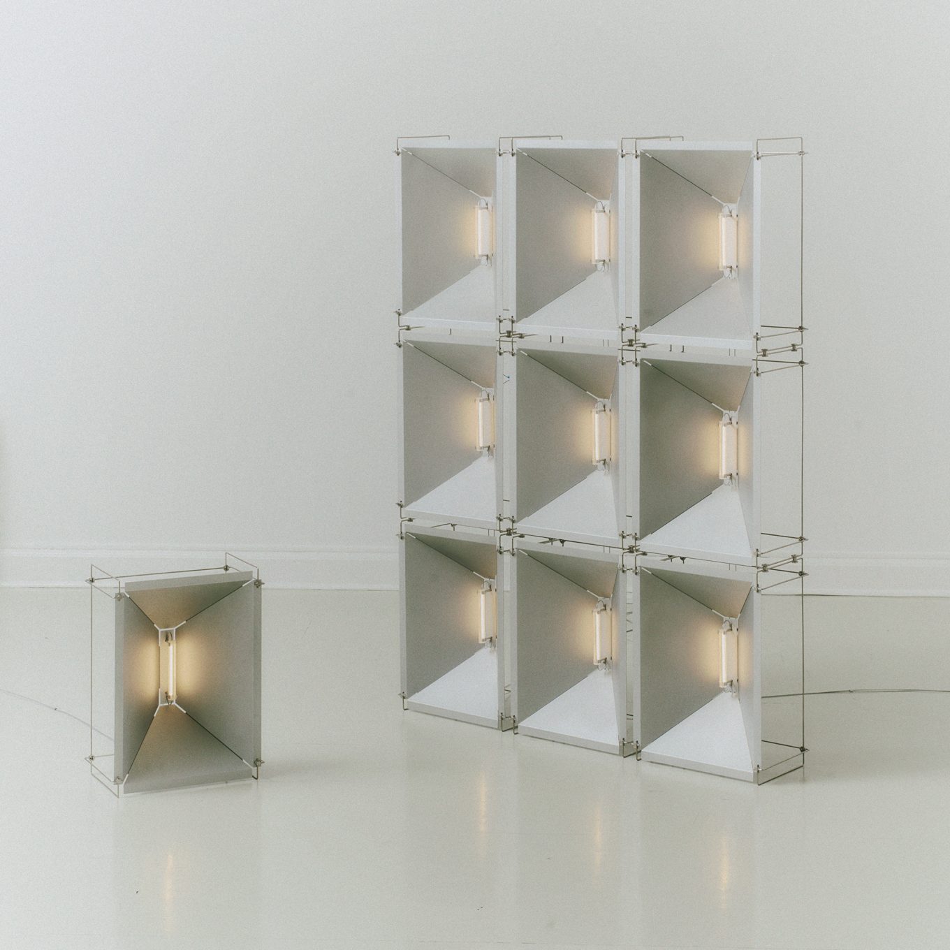 Reflector, A Modular Light Installation - Gessato