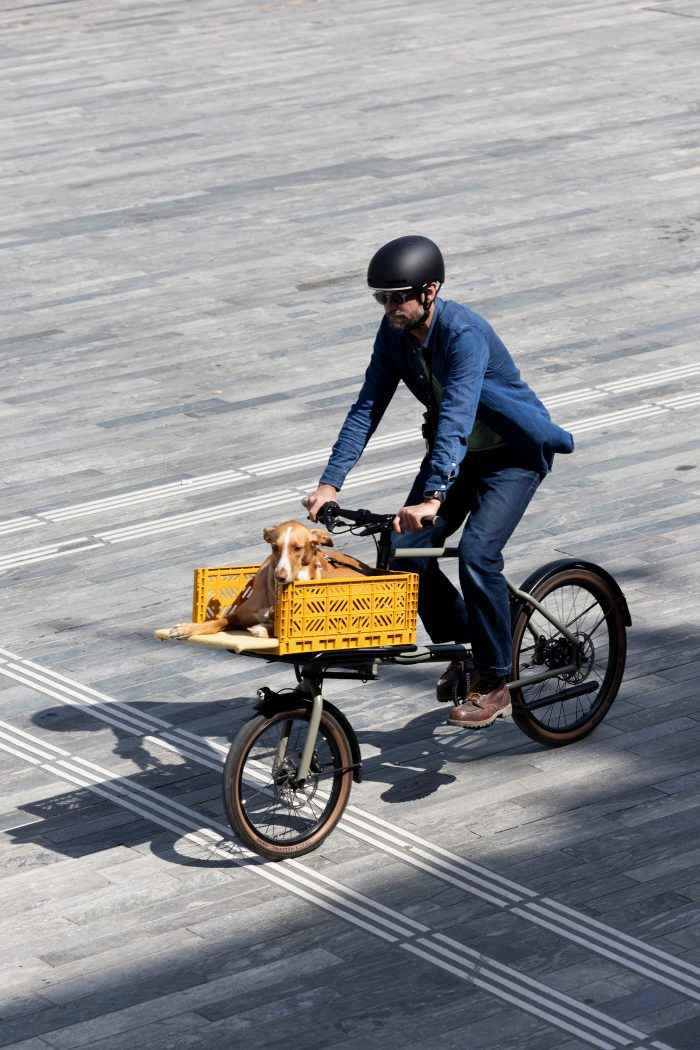 The MONoPOLE No O1 Modular Cargo Bike - Gessato